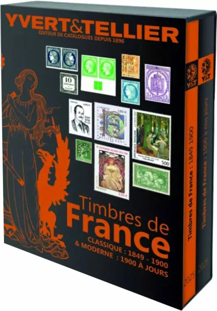 Catalogue timbres de France Yvert et Tellier 2025