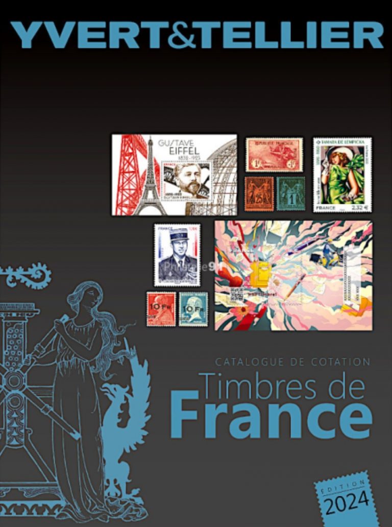 Catalogue timbres de France Yvert et Tellier 2024